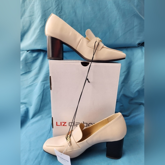 Liz Claiborne | Shoes | Liz Claiborne Womens Melba Block Heel Pumps ...